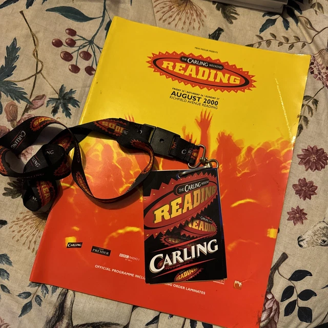 OASIS MUSE STEREOPHONICS Concert Programme and Lanyard Reading Festival ...