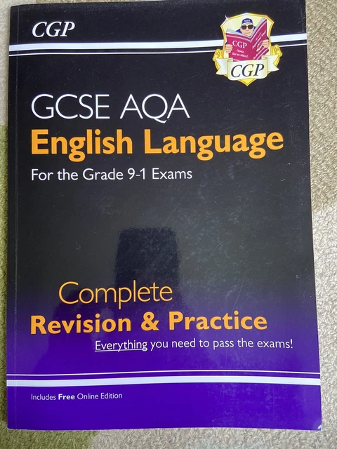 GCSE AQA ENGLISH Language Grade 9-1 Exams Revision & Practice £1.76 - PicClick UK