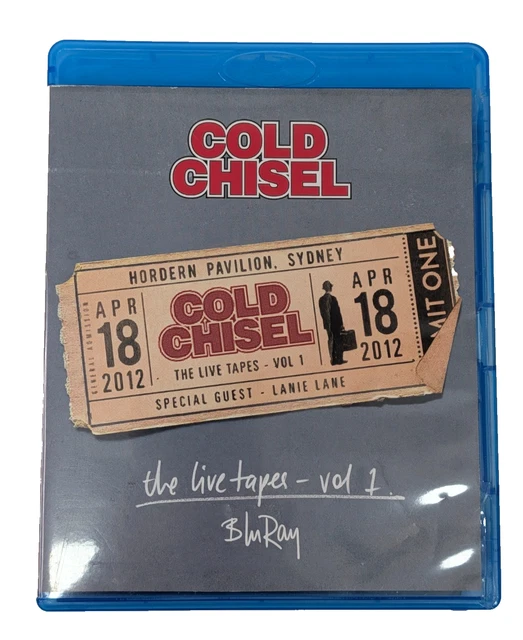 COLD CHISEL THE Live Tapes Vol. 1 (2012) All Regions Blu Ray - [Mint ...