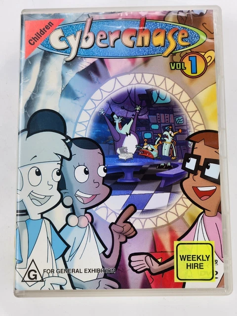 CYBERCHASE VOLUME VOL 8 DVD 2001 Cartoon Series RARE Cyber Chase $19.50 ...