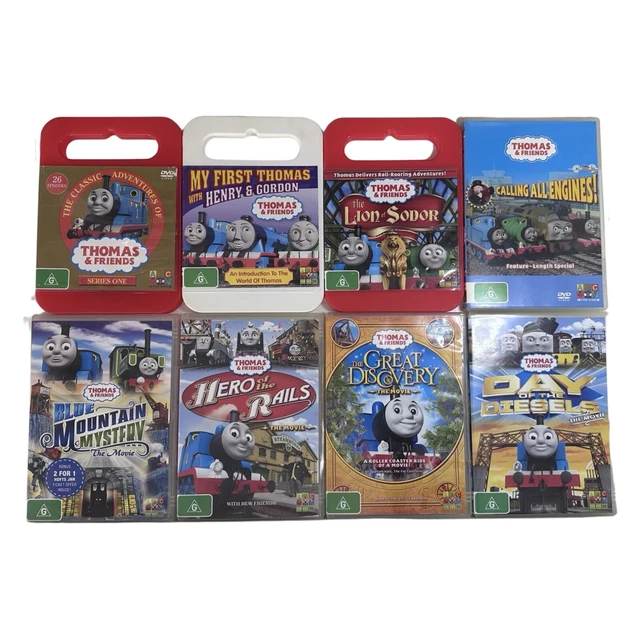 THOMAS & FRIENDS: Thomas The Tank Engine DVD Set of 8 - Region 4 Free ...