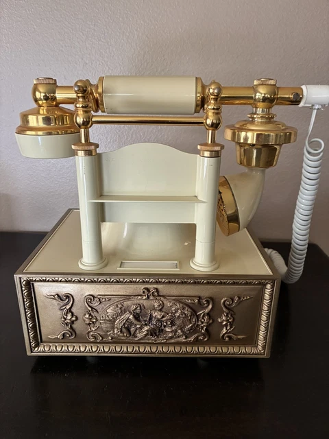 VINTAGE ANTIQUE *OLD World Europe Style Telephone Rotary Phone* £108.61 ...