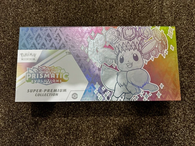POKÉMON TCG - Prismatic Evolutions Super Premium Collection SPC - Eevee ...