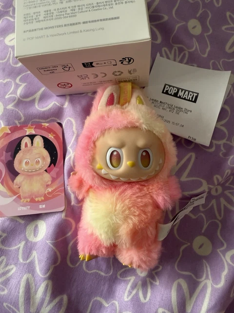 AUTHENTIC POP MART Labubu V3 Big Into Energy Loyalty £24.05 - PicClick UK
