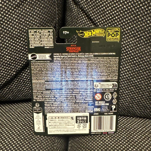 HOT WHEELS POP Culture Stranger Things BMW 733i $172.35 - PicClick CA