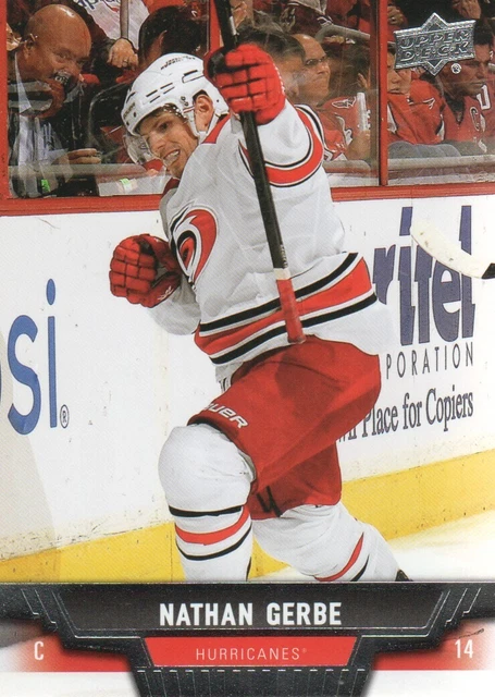 CARTE DE HOCKEY 2013-14 pont supérieur Carolina Hurricanes #390 Nathan ...