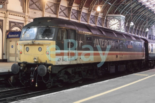 35MM RAILWAY SLIDE of Class 47 47845 @ Paddington - Copyright to Buyer ...