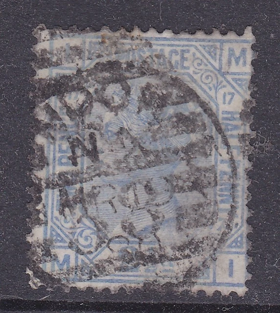 2.5D 2½D BLUE MI QV Victorian surface printed postage stamp £3.42 ...
