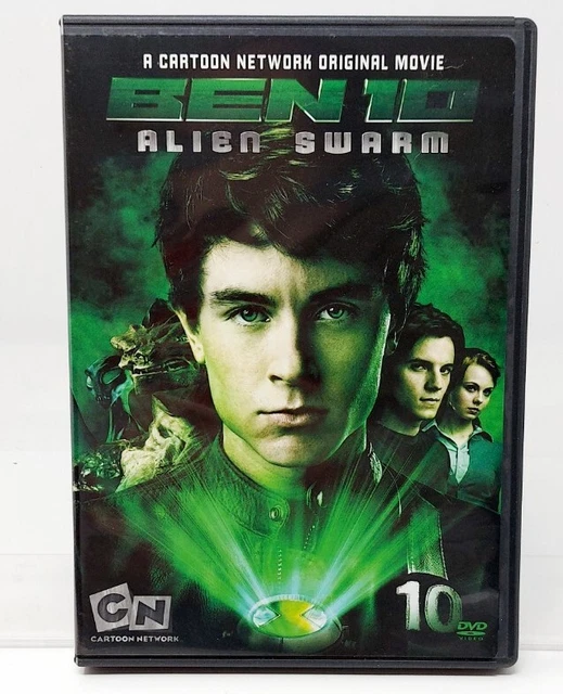 BEN 10 ALIEN Swarm (DVD, 2009) Lenticular Slip Cover Sci-Fi Cartoon ...