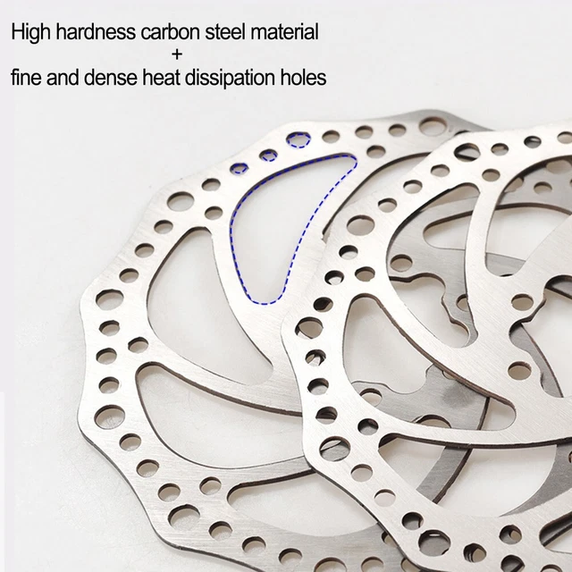 SET ROTORE FRENO disco bicicletta 160 mm premium adattatore mozzo ...