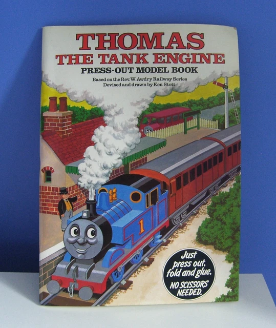 VINTAGE THOMAS THE Tank Engine Press-Out Model Book 1988 £21.48 ...