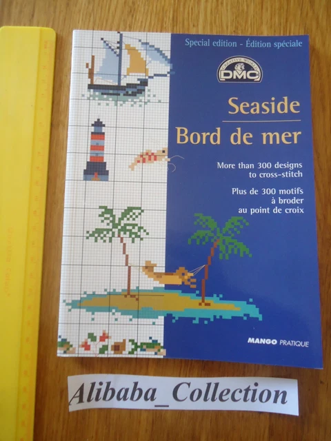 LIVRE CARNET POINT DE CROIX bord de mer MANGO PRATIQUE BRODERIE EUR 14 ...