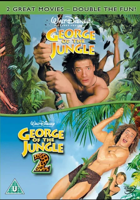 GEORGE OF THE Jungle/George Of The Jungle 2 DVD Children's & Family ...