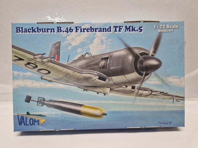 VALOM 1/72 BLACKBURN B.46 Firebrand TF Mk.5 - Photo Etch and Resin ...
