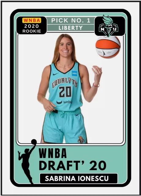 Carta Rookie 2020 Sabrina Ionescu Future Stars Wnba Draft New York Liberty 1 Eur 1119