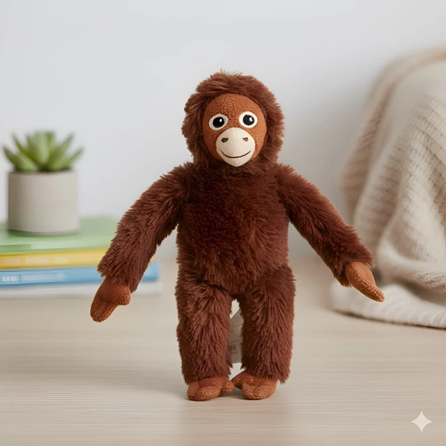 IKEA DJUNGELSKOG MINI Orangutan Plush – 8” Soft Toy Monkey £12.97 ...