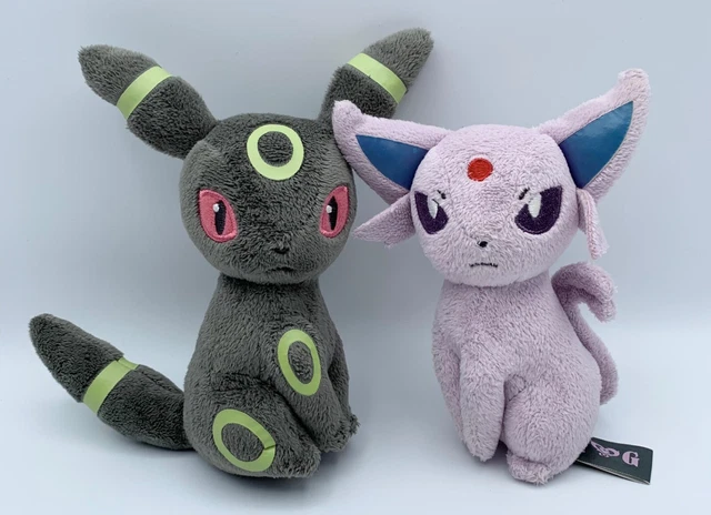 I LOVE GOTHIC Umbreon Espeon set Pokemon Banpresto Plush 5" Toy Doll ...