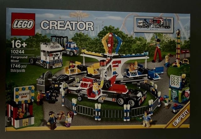 LEGO CREATOR EXPERT 10244 FAIRGROUND-LUNA PARK- Mai Aperto EUR 195,00 ...
