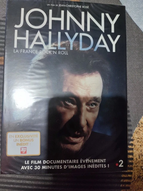 DVD-JOHNNY HALLYDAY-LA FRANCE Rock'n Roll-Documentaire -Neuf-Johnny ...