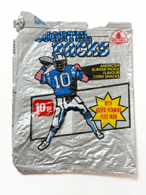 VINTAGE CRISP PACKET Red Mill Quarter Backs American Burger Pickle ...