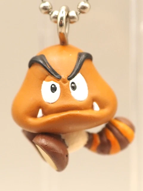 GOOMBA SUPER MARIO 3D Land Mini Figura Llavero Nintendo Japón W219 EUR ...