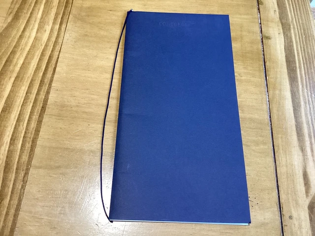 BRITISH AIRWAYS CONCORDE Last Issue dinner menu JFK-LHR 2003 v £25.00 ...