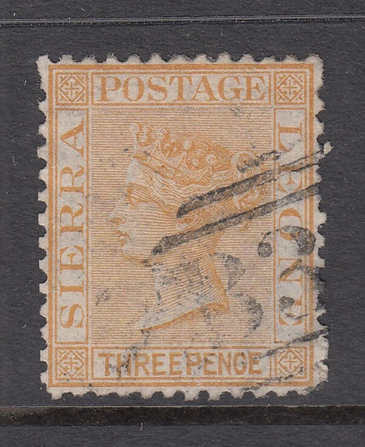 SIERRA LEONE: QV 3d, Buff, Used, SG8 £10.73 - PicClick UK