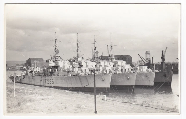 WW2 ROYAL NAVY River-class Frigate HMS Jed 'F235' Real Photograph £4.00 ...
