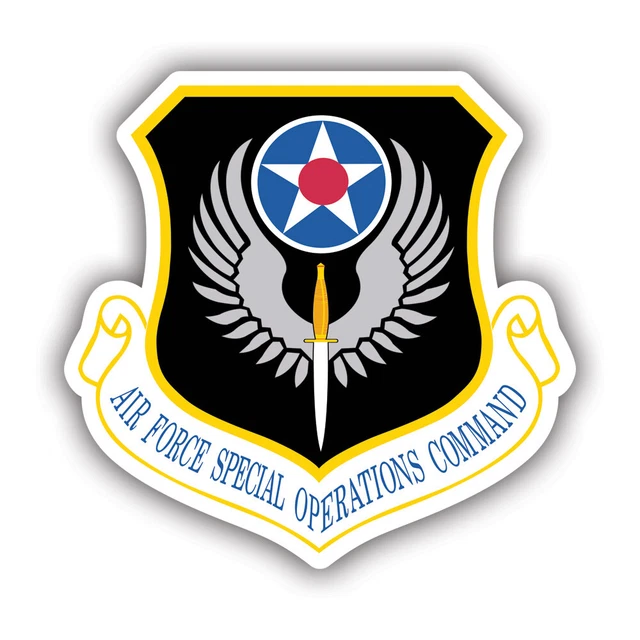 AIR FORCE SPECIAL Operations Command Sticker Decal - Weatherproof ...