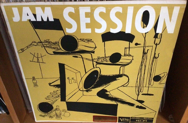 NORMAN GRANZ’ JAM Session #4 Verve Us Jazz Lp Mono Mgv-8052 Vg+ £8.66 ...