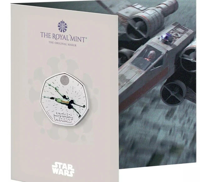 2024 STAR WARS X-Wing Color Fifty 50 Pence Coin Bundle $139.30 ...