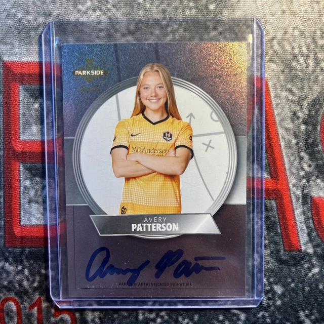 AVERY PATTERSON 2024 Parkside NWSL Vol 1 Signature Series FOIL /99 SP ...