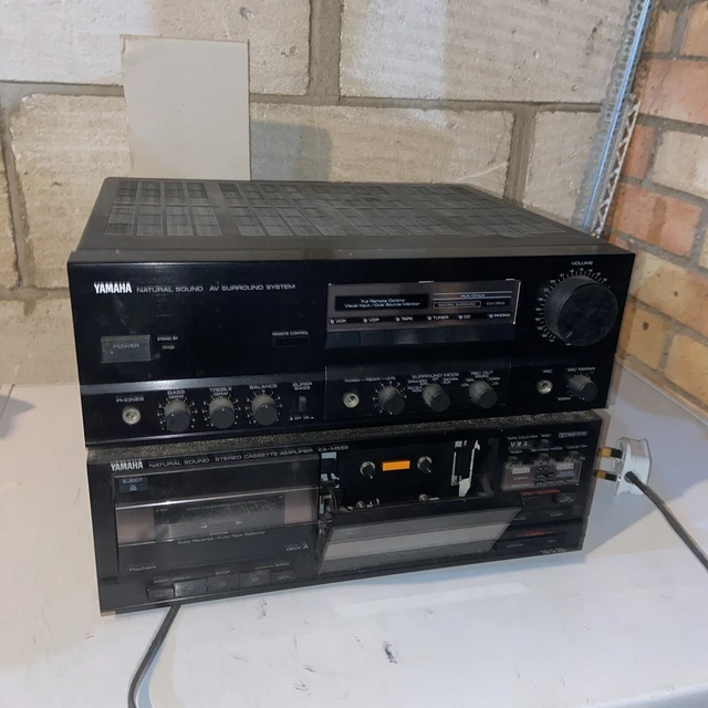 RARE YAMAHA NATURAL Sound Cassette Amplifier KA-M555 £35.00 - PicClick UK