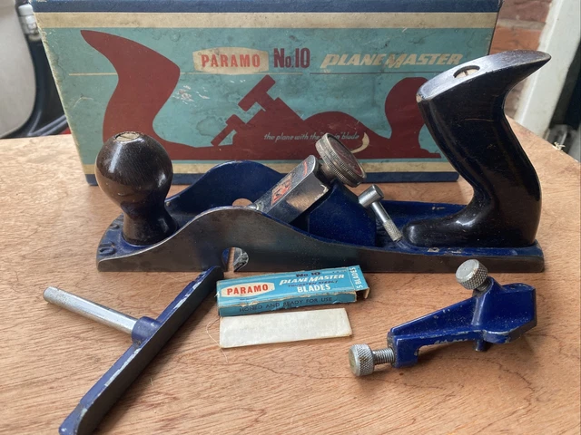 VINTAGE PARAMO NO 10 Plane Master - In Original Box & Accessories £11. ...