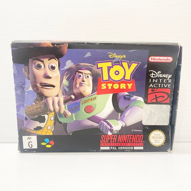 TOY STORY + Box & Manual - Nintendo SNES - Tested & Working - Free ...
