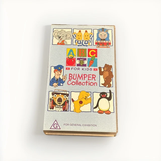 ABC FOR KIDS Bumper Collection - 1999 Cartoon VHS Video Tape RARE ...