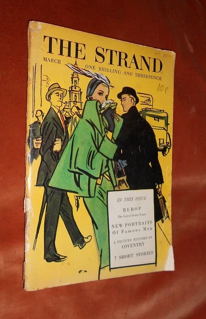 THE STRAND MAGAZINE. Mar 1950. Illustrated Adverts Fiction Features ...