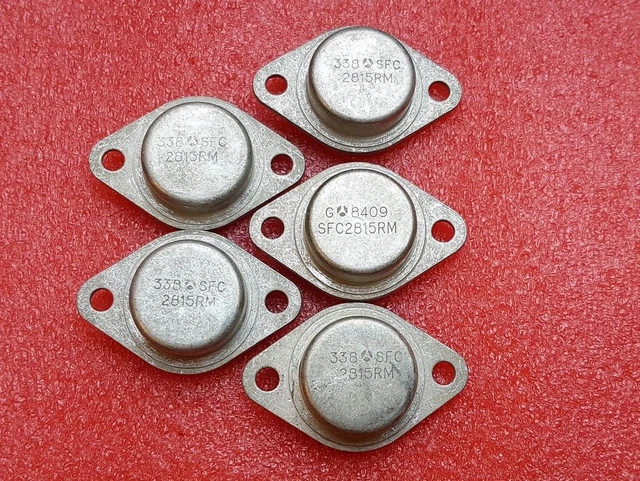 5 X SFC2815 LM7815 7815 régulateur de tension +15V 1,5A positif ...