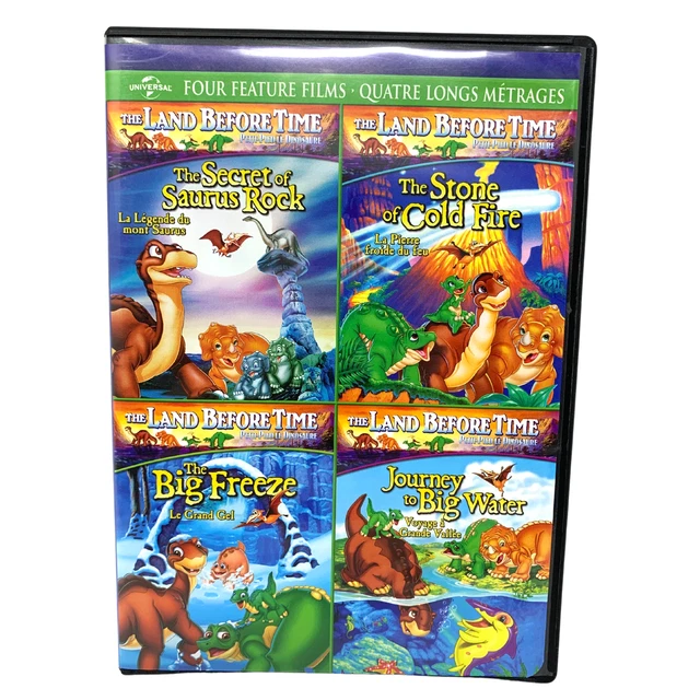 THE LAND BEFORE Time Four Feature Films (DVD, 2014) Kids Cartoon ...