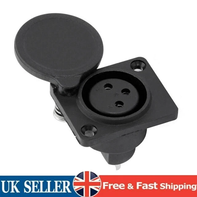 MOBILITY SCOOTER CHARGING Port Socket Replacement W/ Cover Charger ...