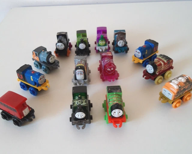 THOMAS THE TANK Engine Mini Micro Trains Lot Of 14 Toy Bundle £12.50 ...