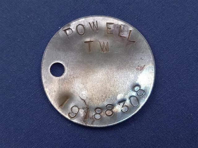 ORIGINAL BRITISH ARMY Ww2 Dog Tag T W Powell 19188308 £6.00 - PicClick UK