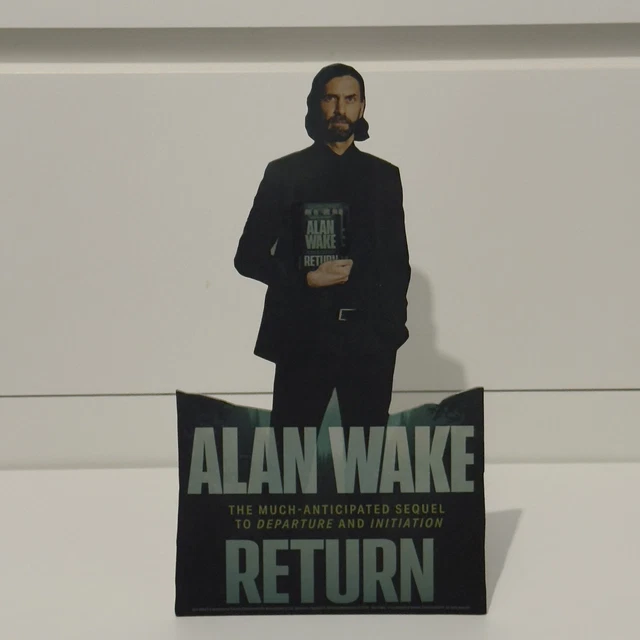 ALAN WAKE 2 Pre-order bonus cardboard standee cut-out (No game included ...