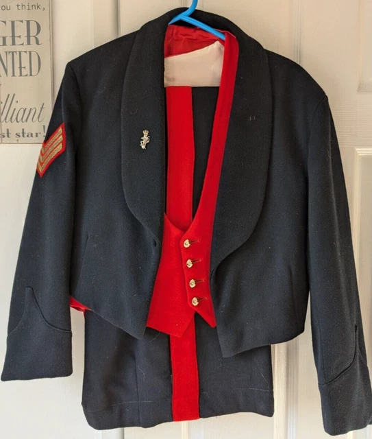 BRITISH ARMY SERGEANT'S REME Mess Jacket Uniform 38 Inch Chest £150.00 ...