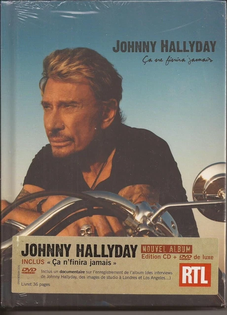 COFFRET CD + Dvd Johnny Hallyday Ca Ne Finira Jamais Deluxe Edition ...