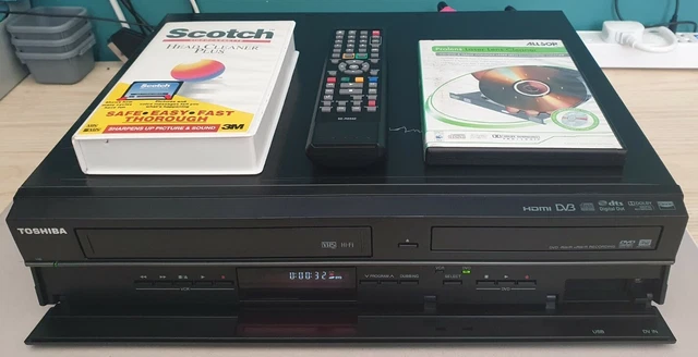 TOSHIBA DVR20KB VHS & DVD Recorder Copy VHS to DVD HDMI & Remote DVR20 D-VR20 EUR 186,79 ...