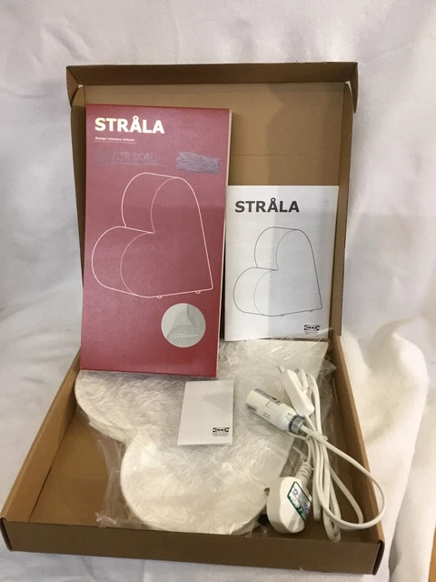 IKEA STRALA HEART Shaped Paper Lamp Johanna Jelinek Discontinued BNIB ...