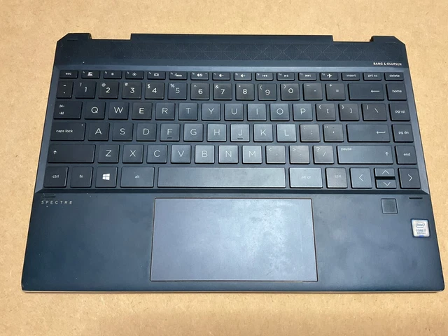 GENUINE HP SPECTRE x360 13-ap Complete US Keyboard & Mouse Palmrest 13 ...