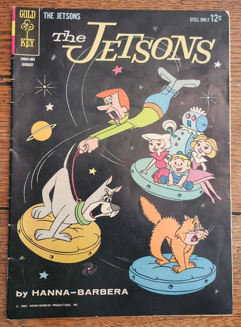 THE JETSONS #7 Gold Key 1964 Tv Cartoon Elroy & Astro Rosie + Touche ...