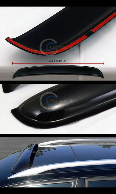 SMOKE SUN SHADE Vent Window Visor+Sunroof Moon Roof For 96-04 ...